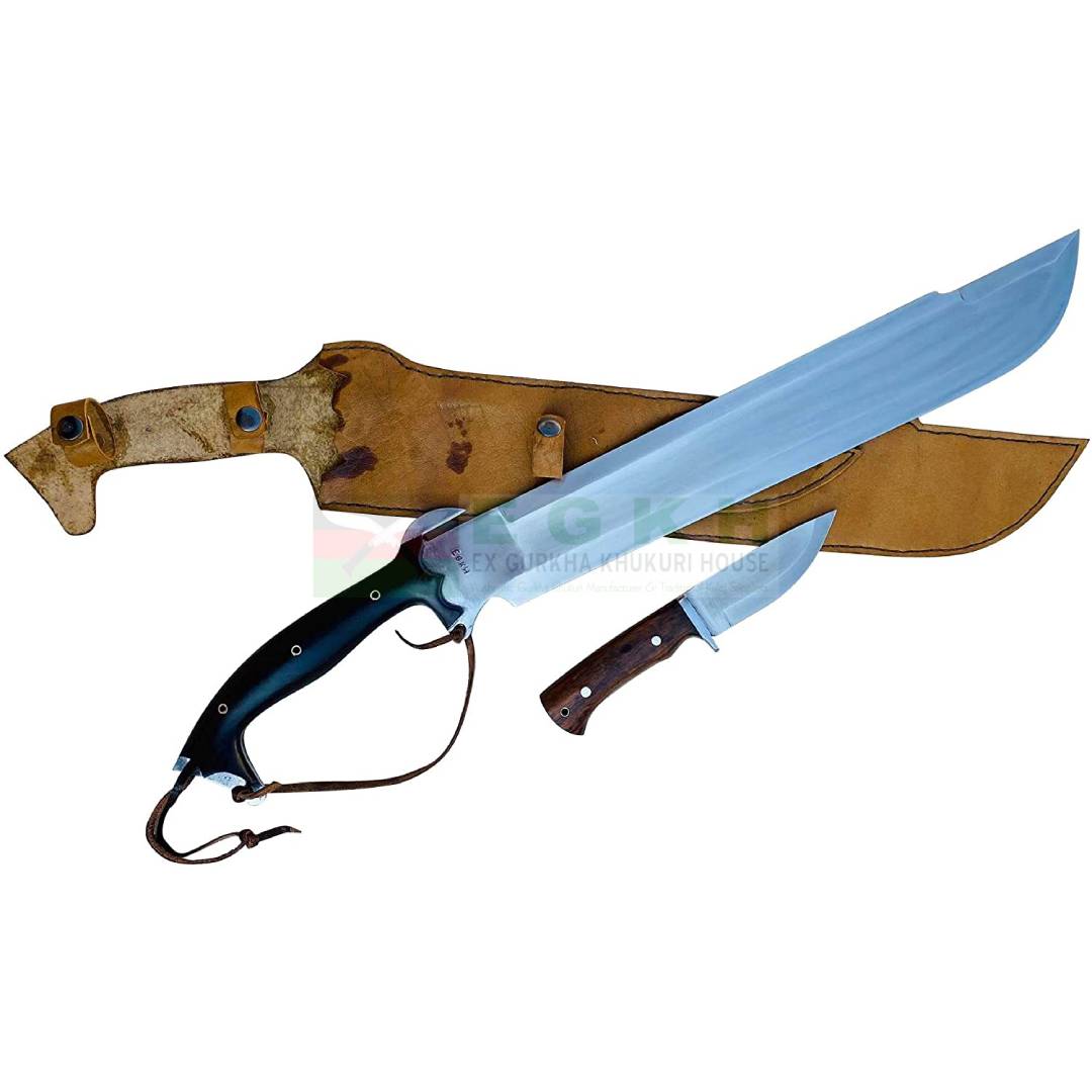 18″ Full Tang Predator Knife with EUK | Heavy Hand Forged Knife