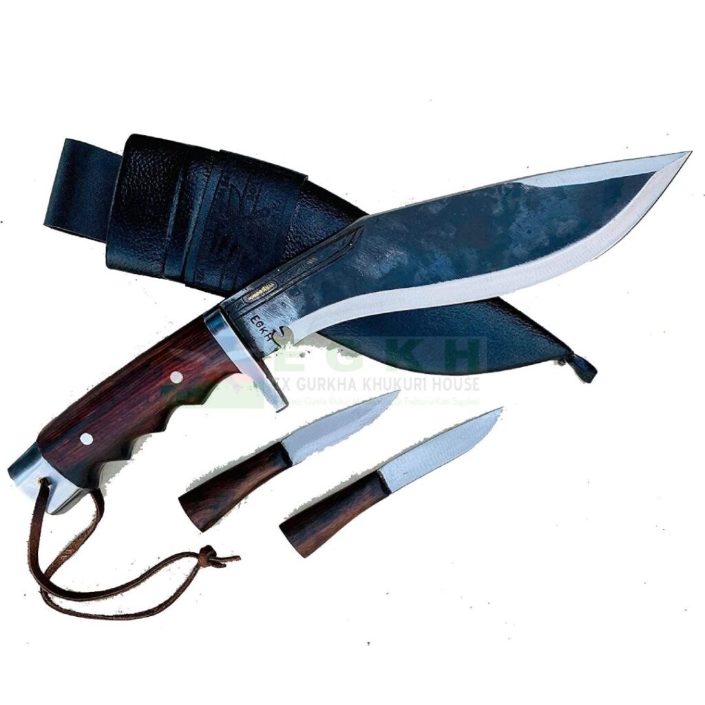 9" Traditional Hand Forged Outdoor Khukuri | EGKH Kurki House
